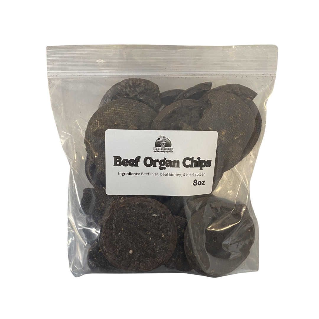 Beef Organ Chips (8oz) | Real Roar